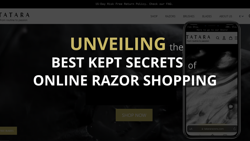 Unveiling the best kept secrets of online razor shopping